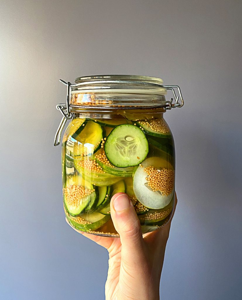 Easy Pickled Cucumber - Monday Dreams